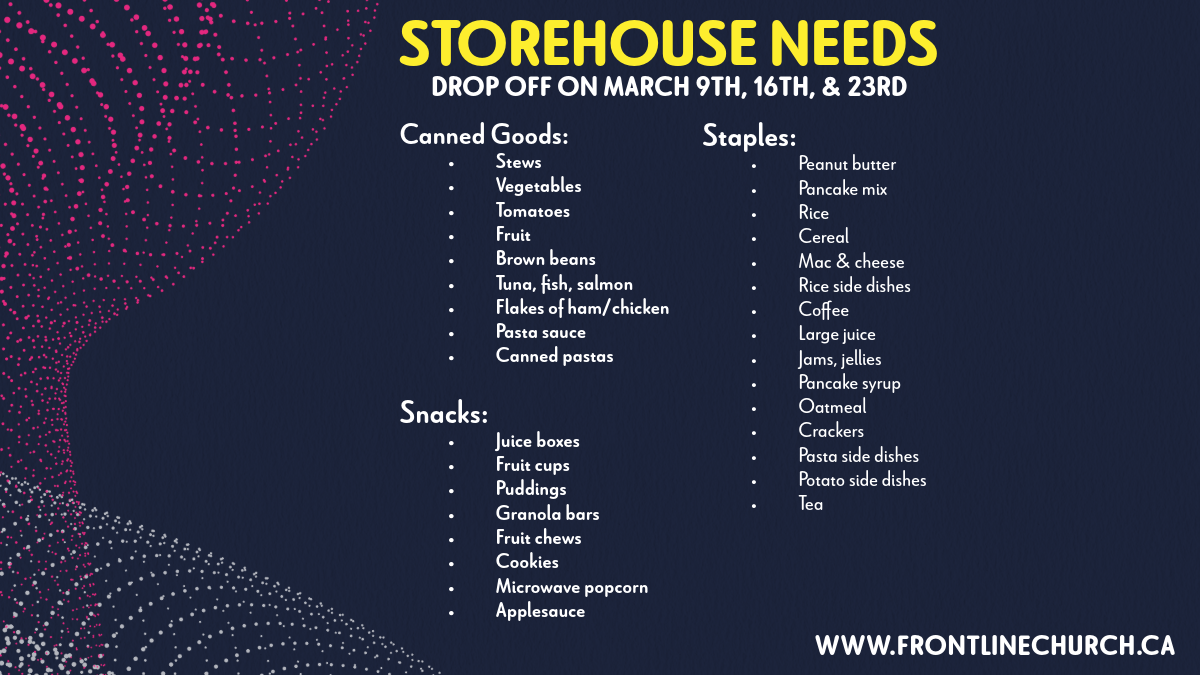 The Storehouse - Frontline Church